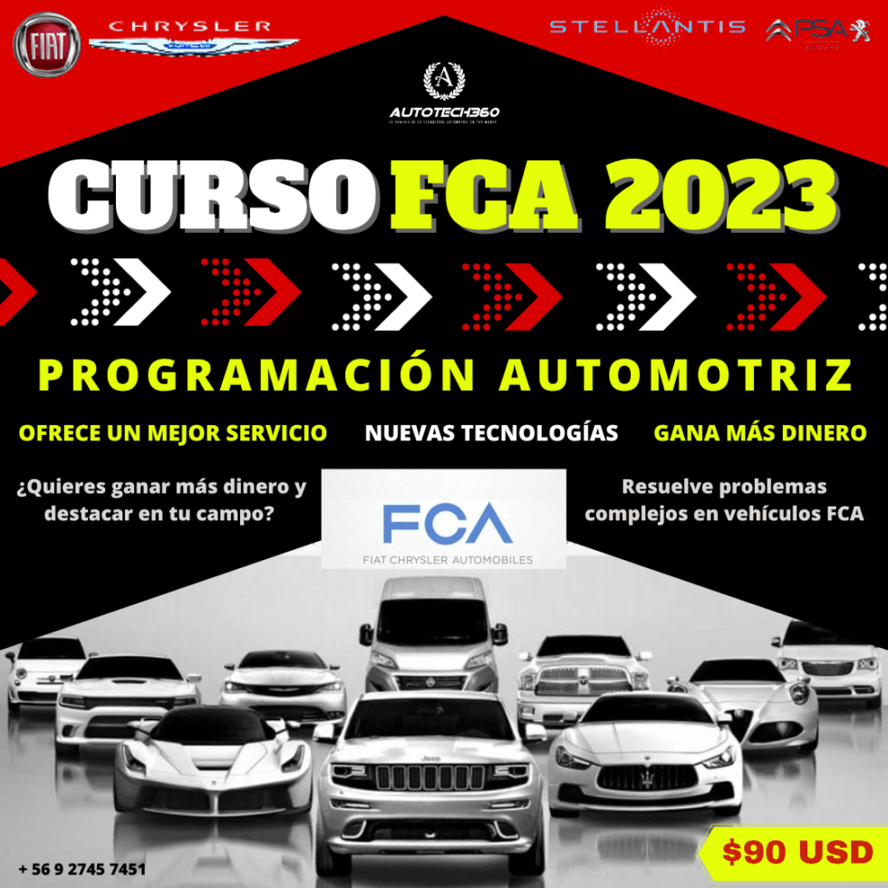 Curso Completo de Programación Chrysler - FCA - Stellantis